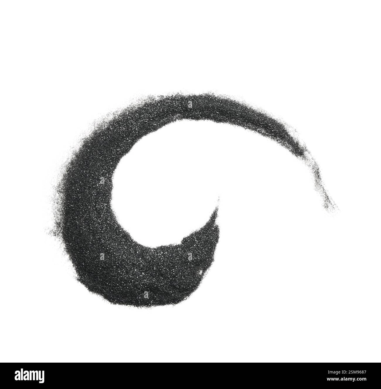 Sand dust powder wave Cut Out Stock Images & Pictures - Alamy