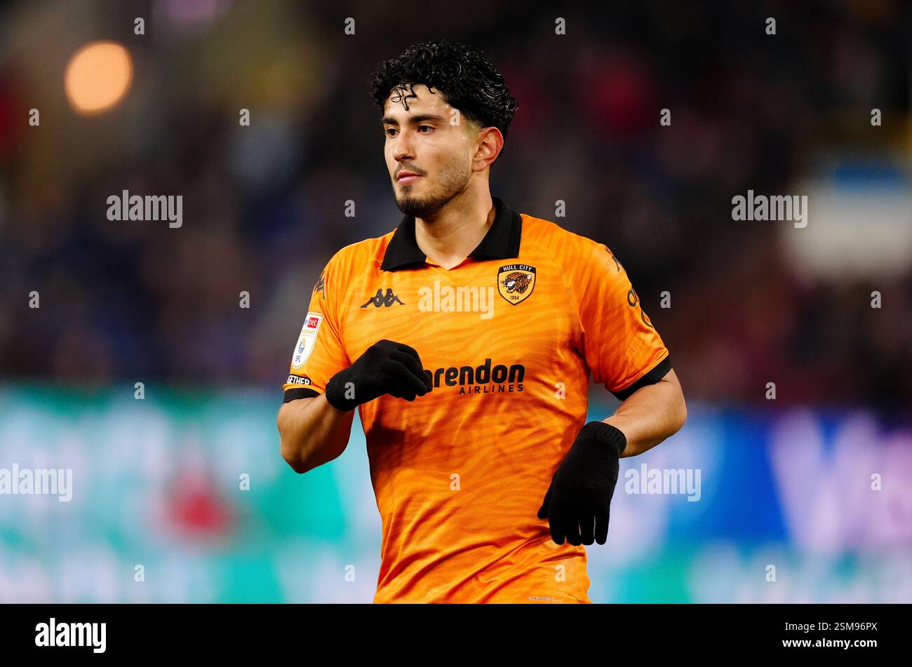 Hull City's Steven Alzate during the Sky Bet Championship match at Turf ...