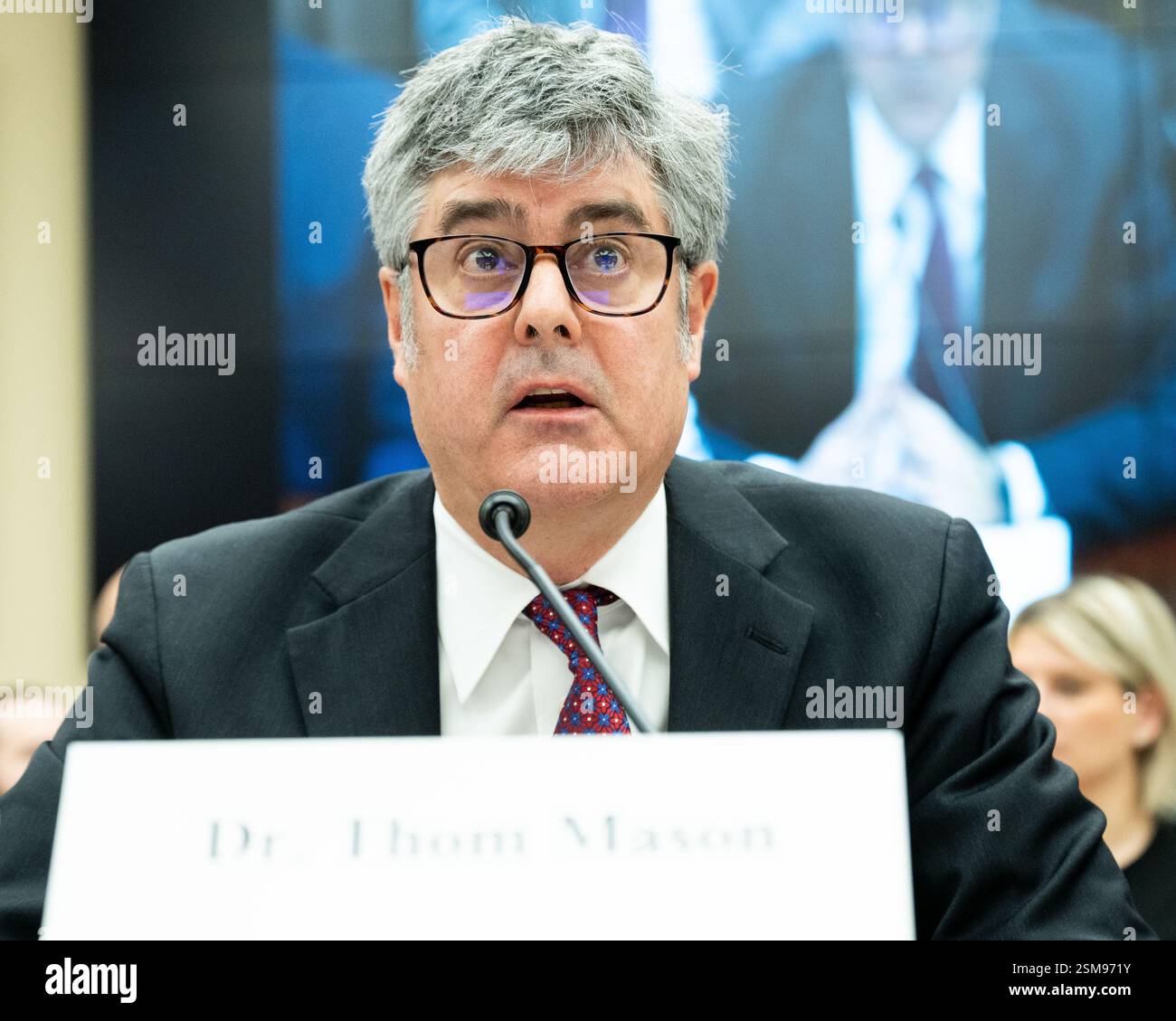 Washington, United States. 12th Feb, 2025. Dr. Thom Mason, Director ...