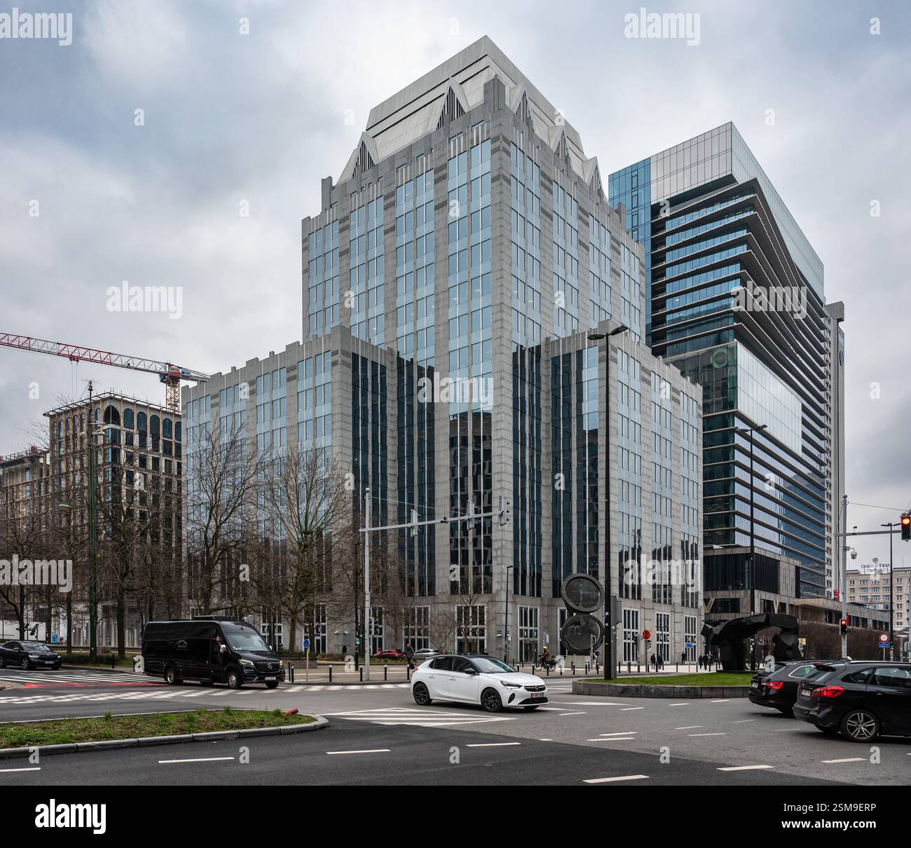 Euroclear headquarters brussels belgium hi-res stock photography and ...