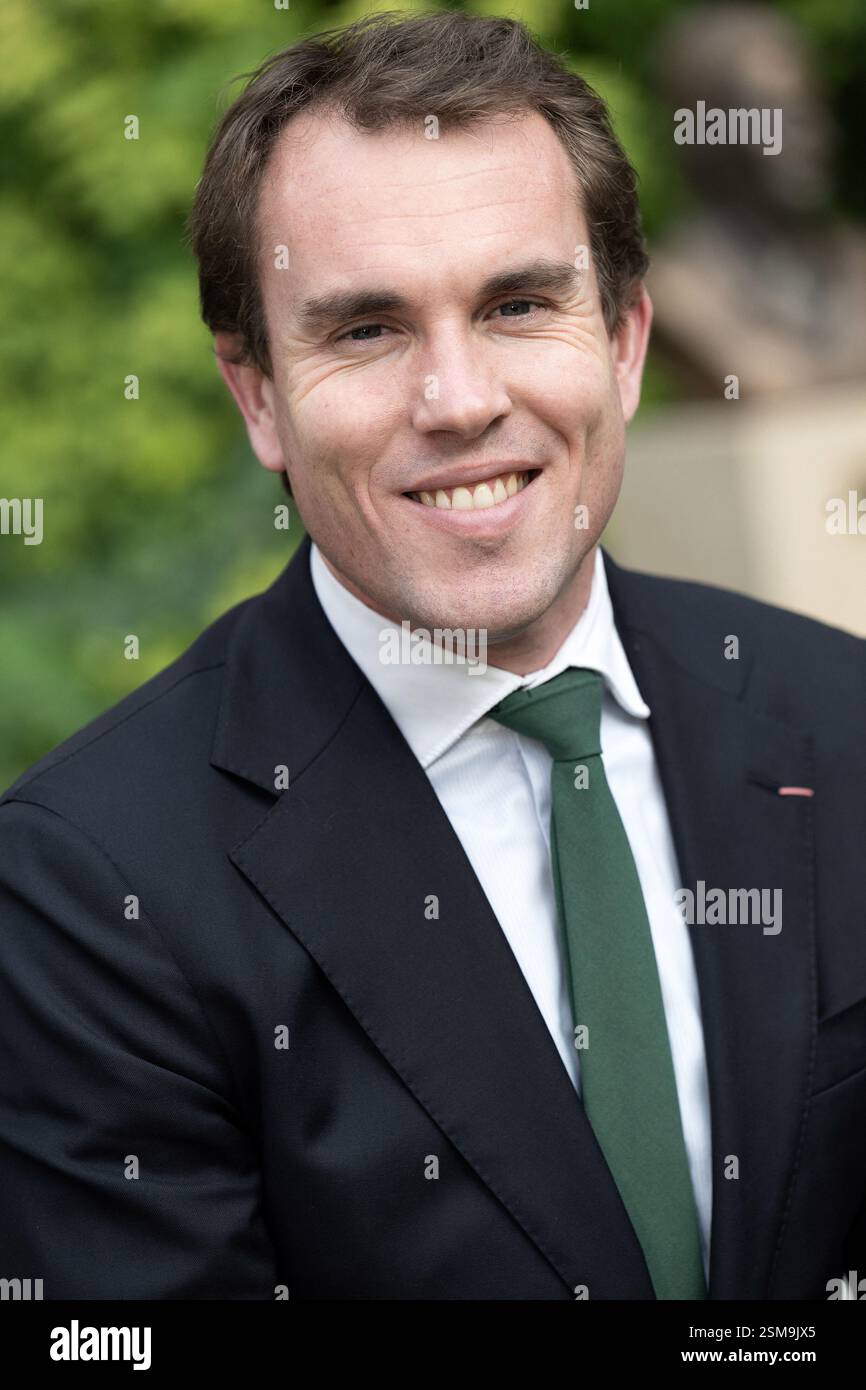 Paris, France. 28th Jan, 2025. Deputy of the group Rassemblement ...