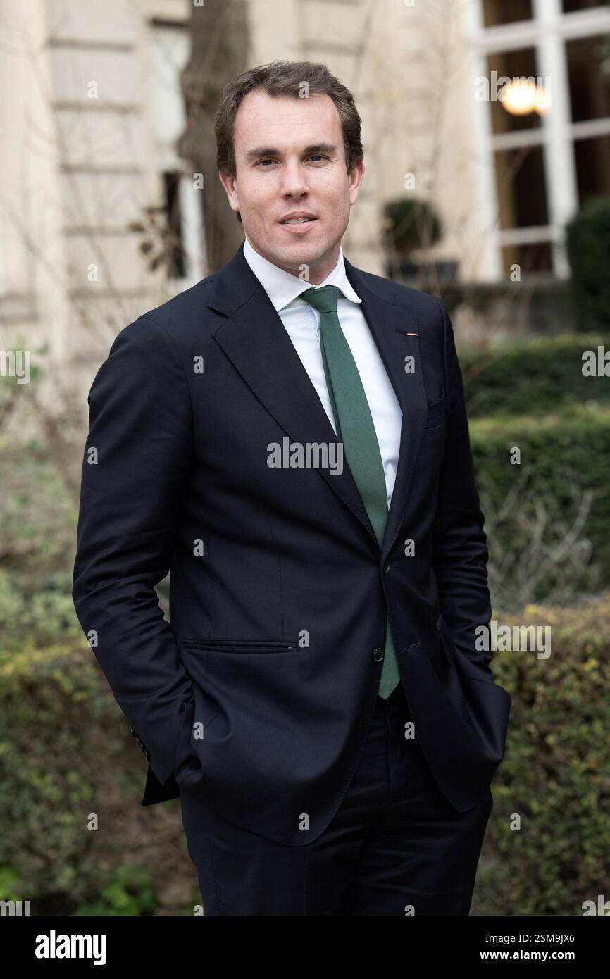 Paris, France. 28th Jan, 2025. Deputy of the group Rassemblement ...