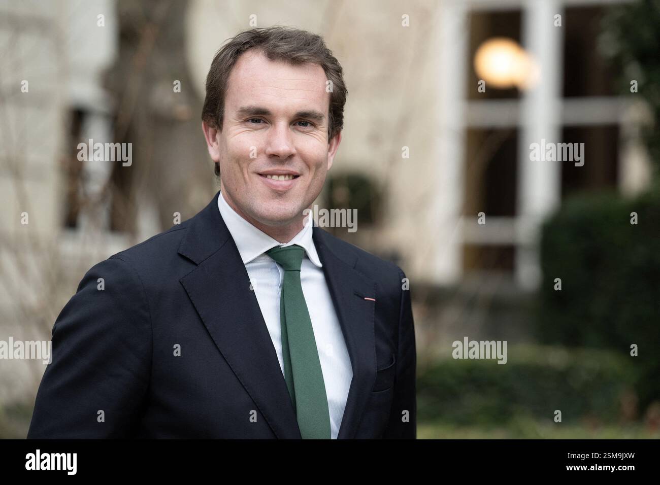 Paris, France. 28th Jan, 2025. Deputy of the group Rassemblement ...