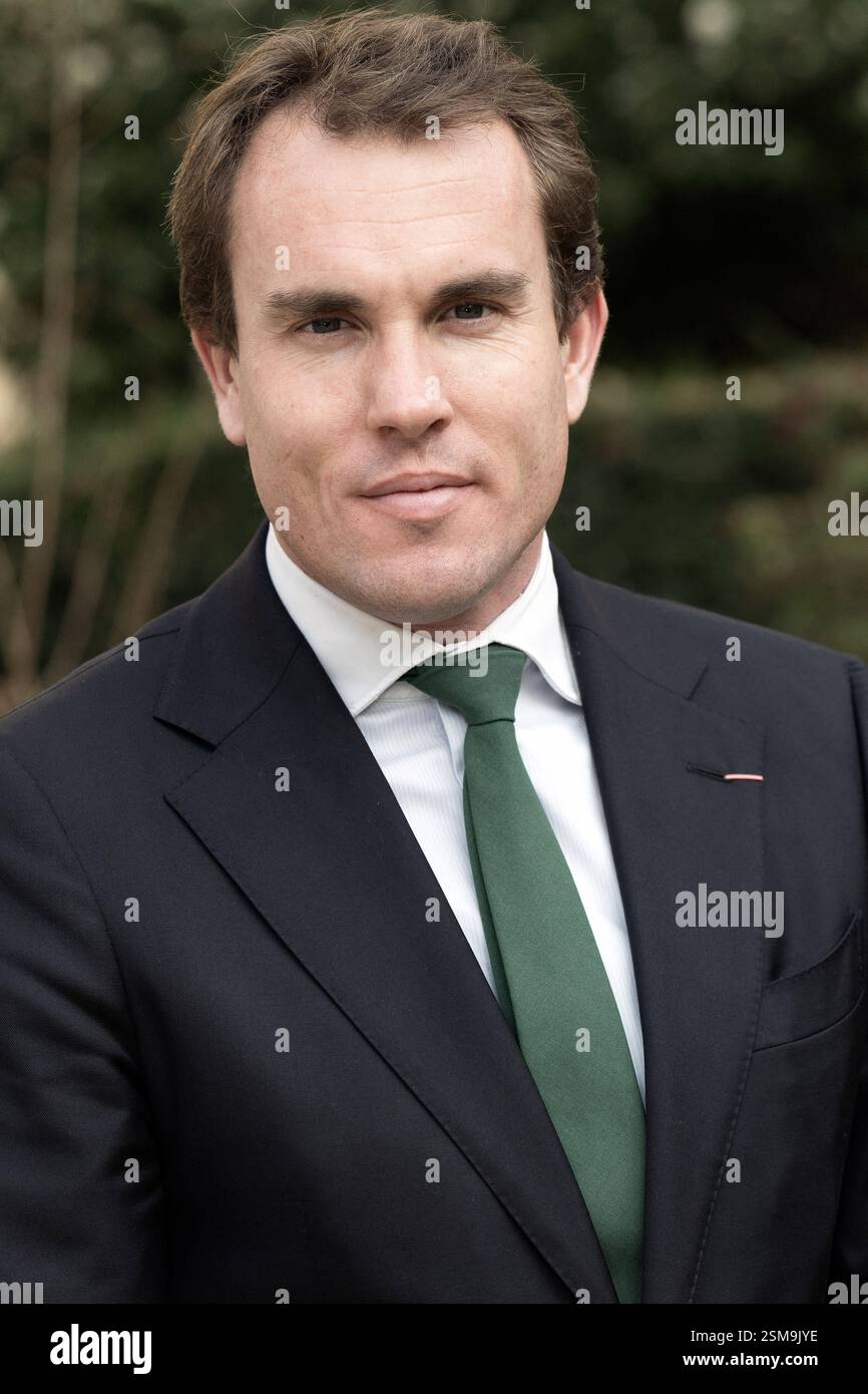 Paris, France. 28th Jan, 2025. Deputy of the group Rassemblement ...