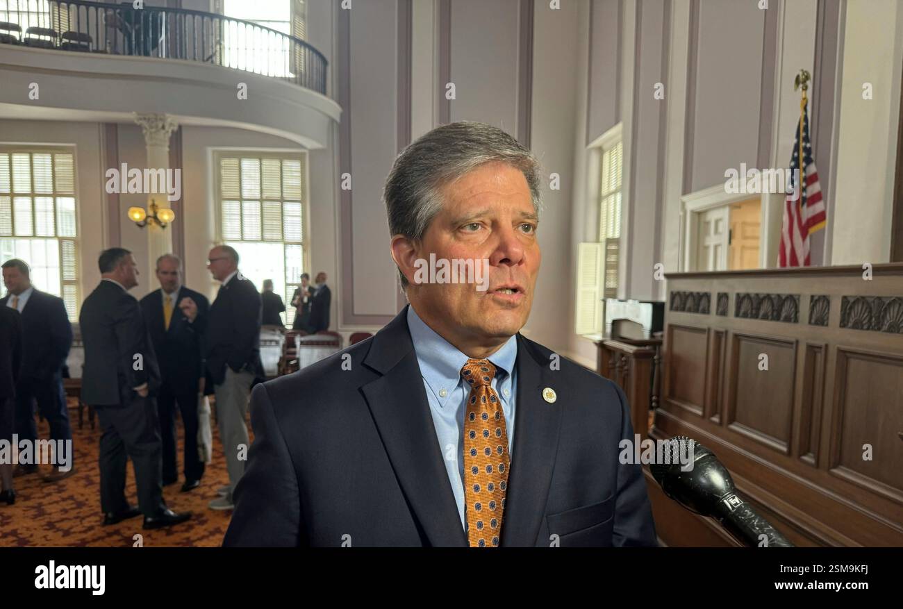 Alabama Law Enforcement Secretary Hal Taylor, Montgomery, Ala., Feb. 12 ...