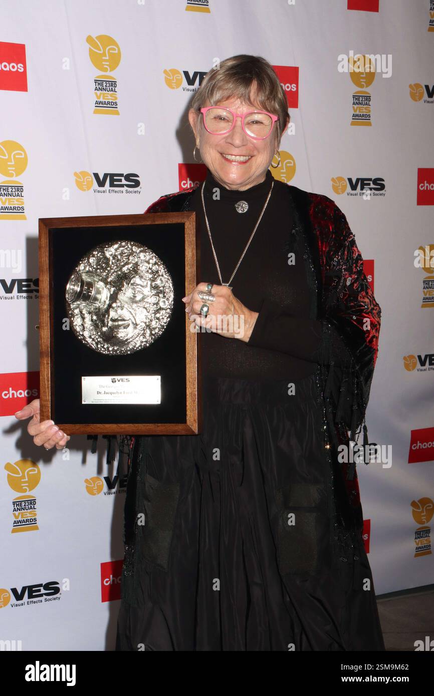 Dr. Jacquelyn Ford Morie 02/11/2025 The 23rd Annual VES Awards Press ...