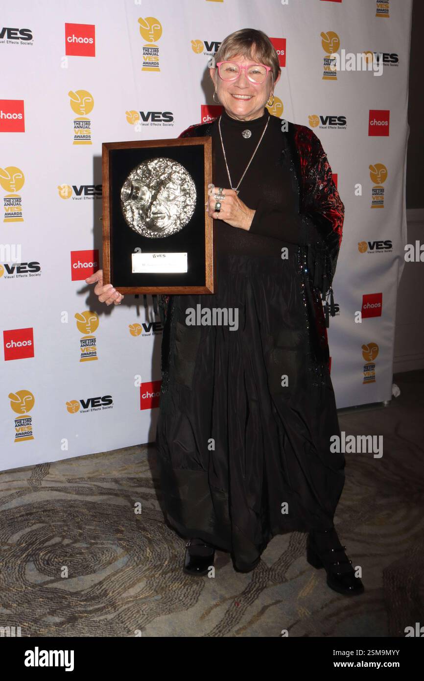 Dr. Jacquelyn Ford Morie 02/11/2025 The 23rd Annual VES Awards Press ...