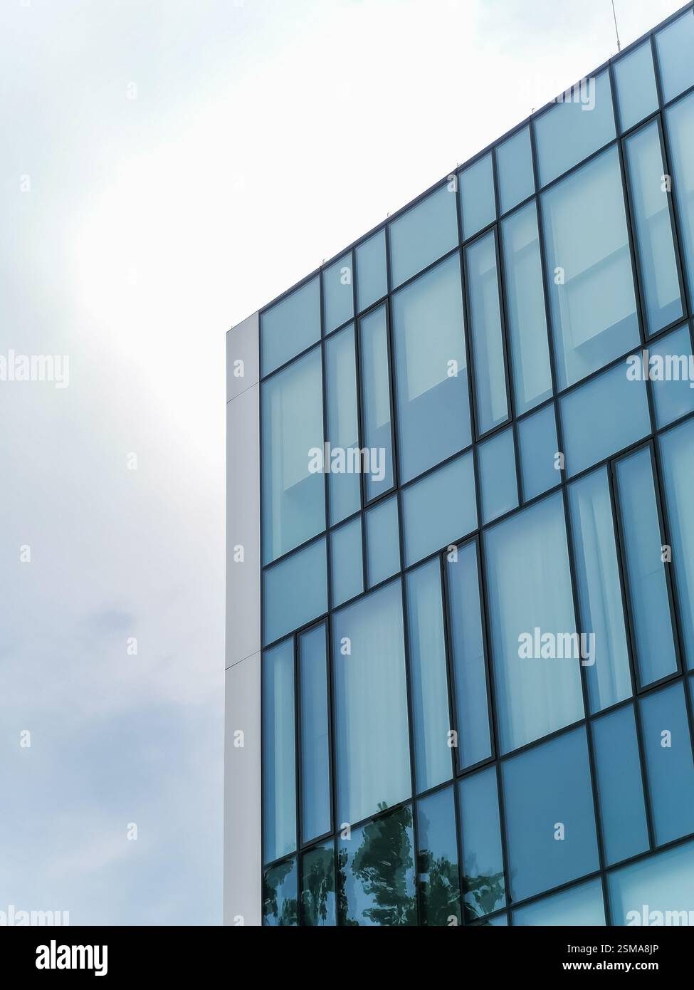 Wroclaw, Poland - July 10 2024: Glass facade of Medicus Clinic building ...