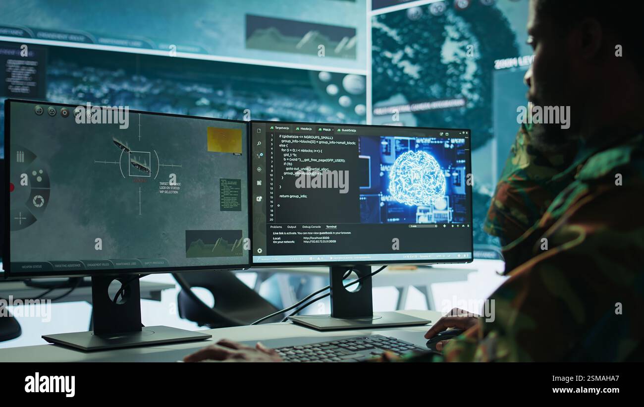 Cybersecurity expert oversees intelligence gathering through AI brain ...