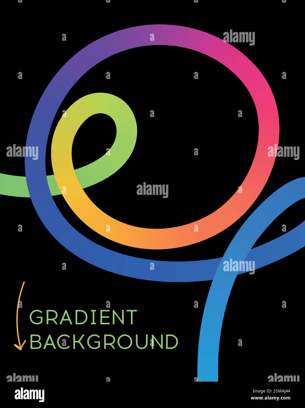 Creative fluid artistic graphic Stock Vector Images - Alamy