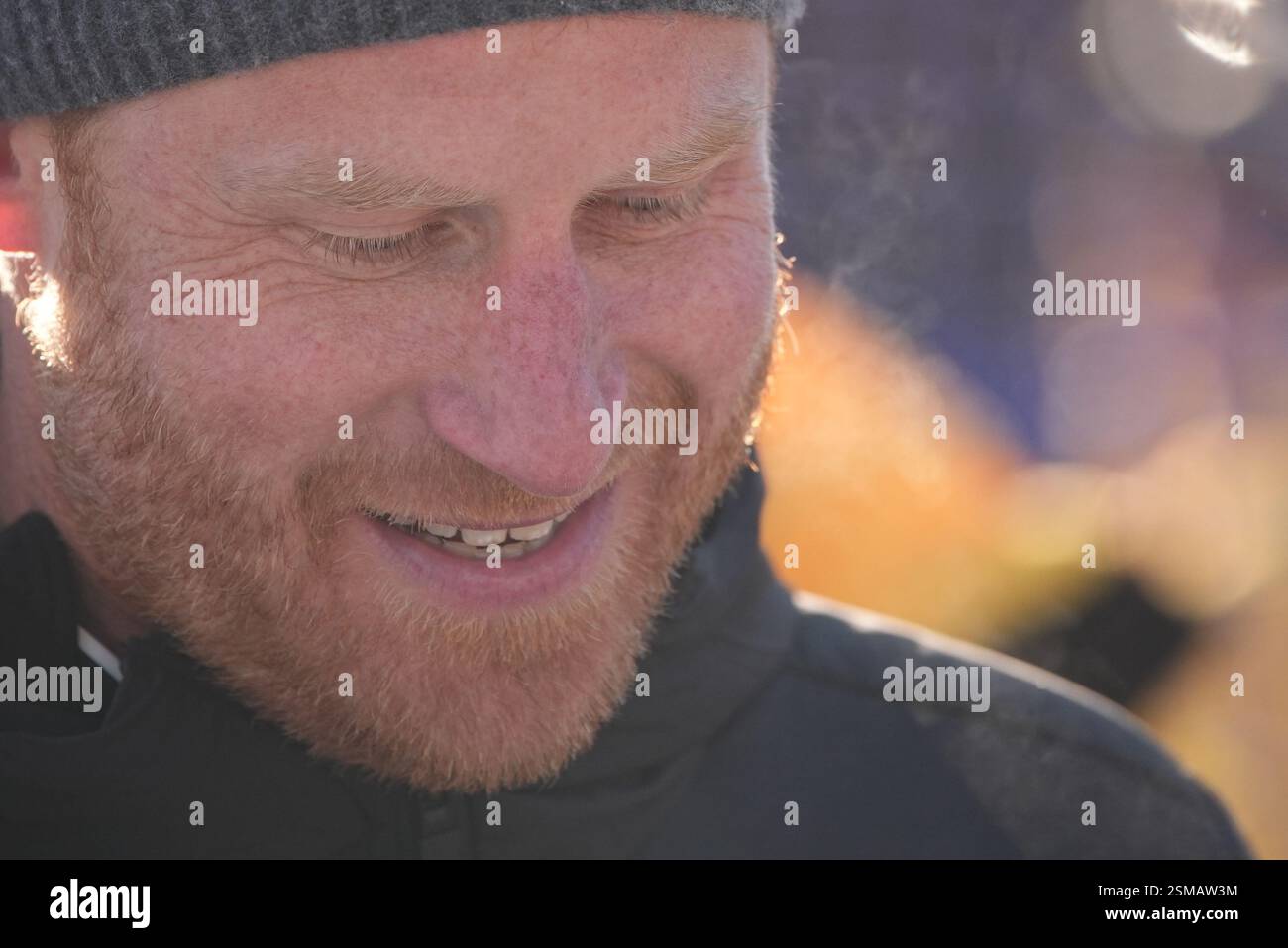 The Duke of Sussex during a medal presentation for the women’s ...
