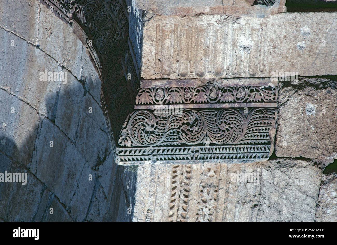 Roman acanthus leaves, Eastern Basilica, Monastery of St Simeon ...
