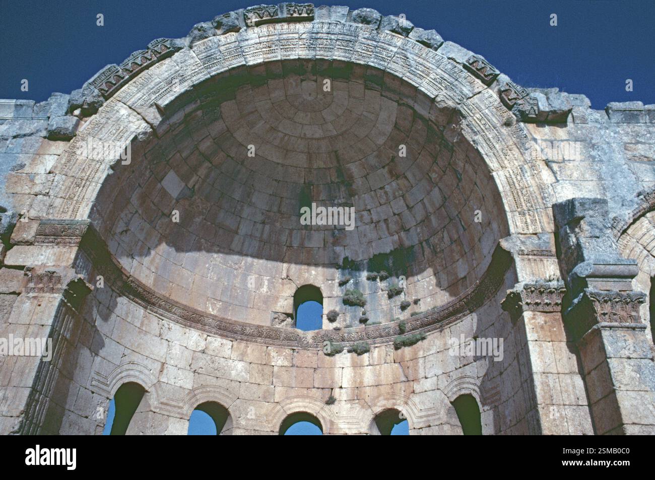 East apse, altar niche, with hemisphere, East Basilica, Monastery of St ...