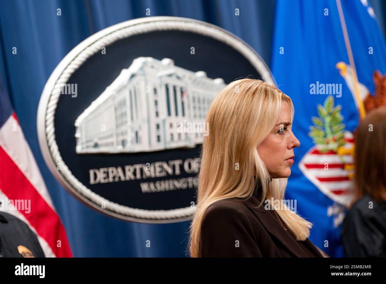 Washington, United States. 12th Feb, 2025. Attorney General Pam Bondi ...