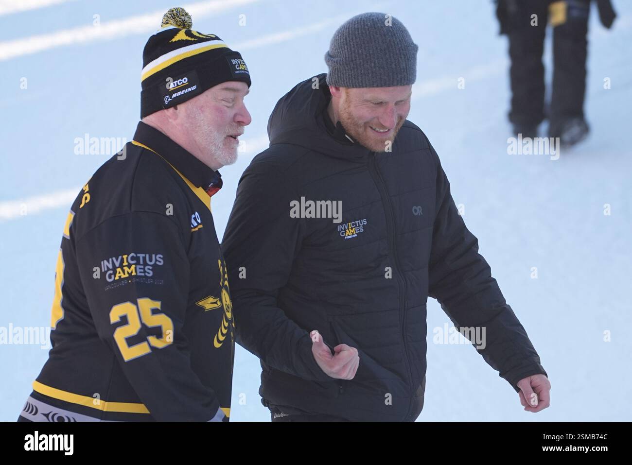 The Duke of Sussex during a medal presentation for the women’s ...