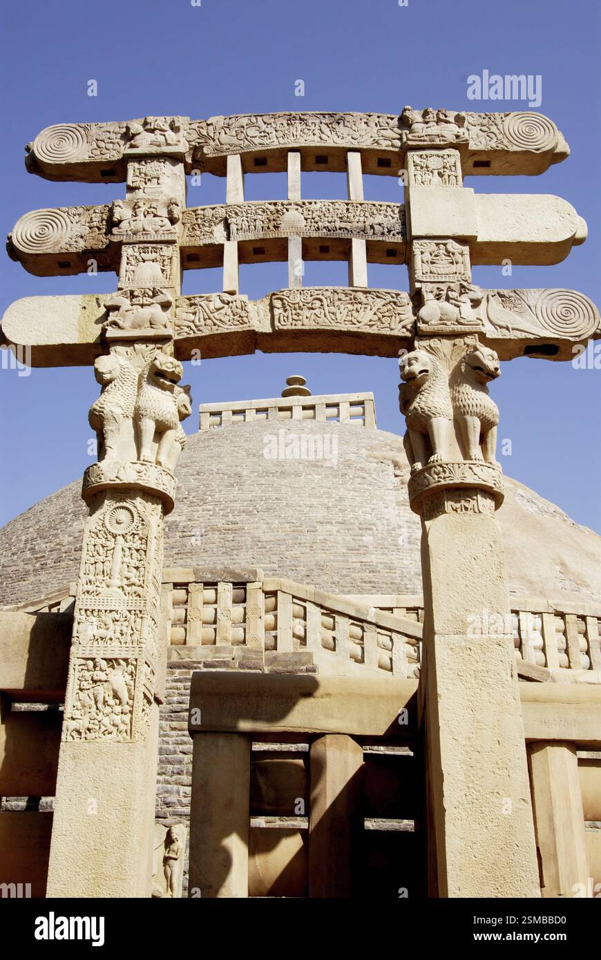 Great stupa no 1 oldest stone structure of Buddhist architectural forms ...