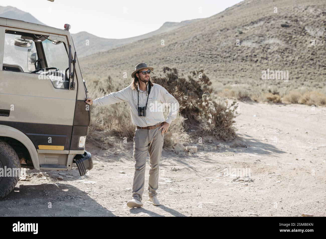 Ranger in the safari park South Africa Stock Photo - Alamy