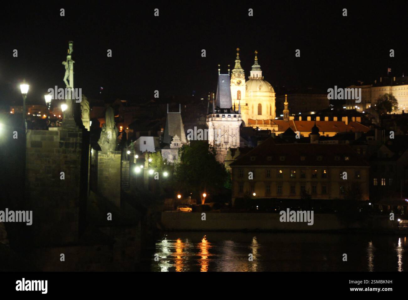 Charles Bridge, a symbol of Prague's rich history and culture in the ...