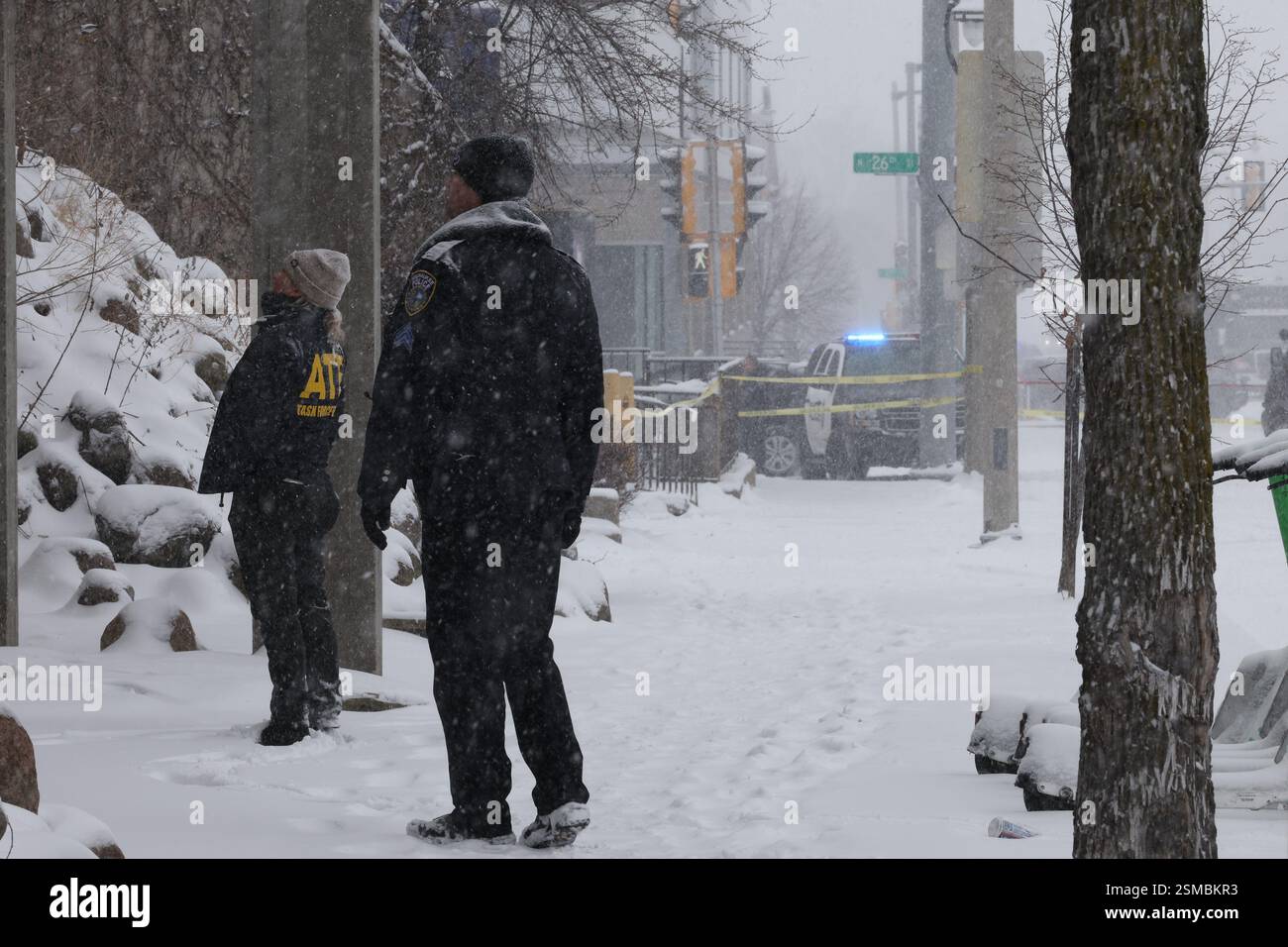 Milwaukee, Wisconsin, USA. 12th Feb, 2025. Milwaukee police and ATF ...