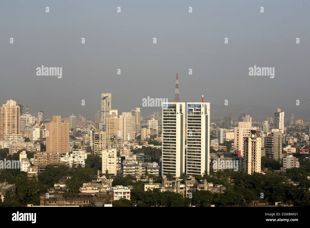 Aerial view dadar bombay mumbai hi-res stock photography and images - Alamy