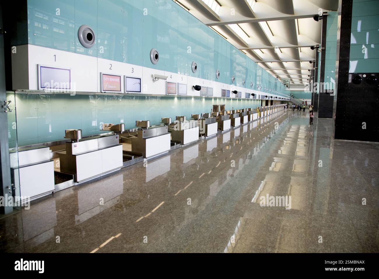 Check-in counters of Bengaluru international airport, Bangalore ...