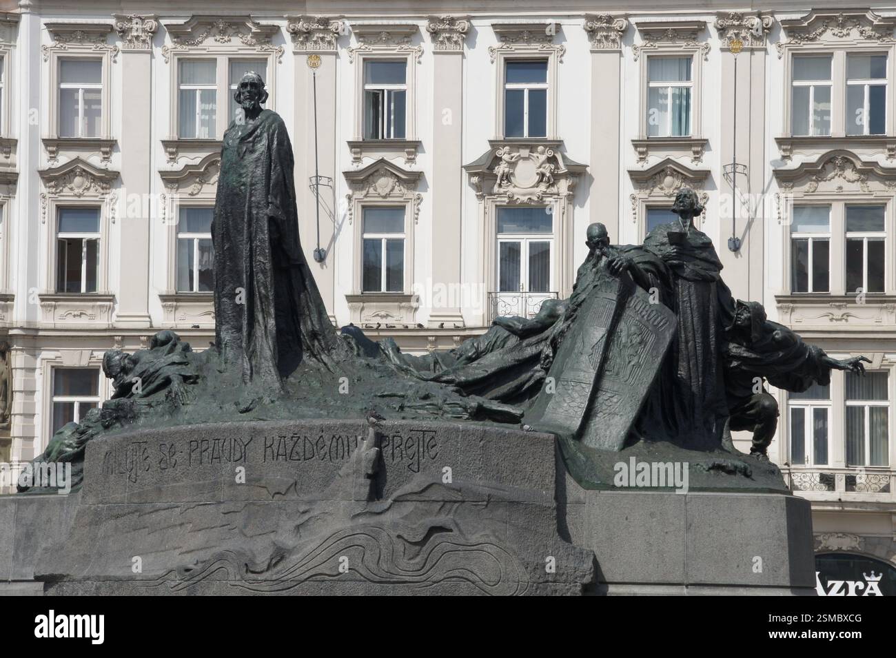 Jan Hus monument, a symbol of Czech nationalism and resistance against ...