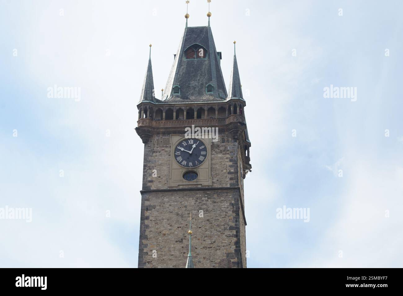 Prague Astronomical Clock, a medieval astronomical clock on Old Town ...