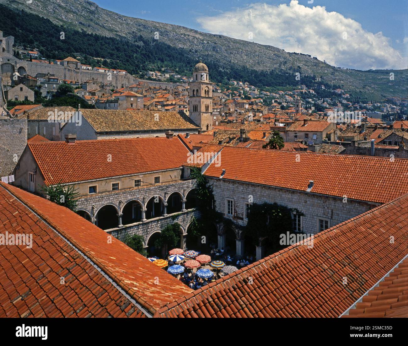 Former convent of the Poor Clares in Dubrovnik, Croatia, Europe Stock ...