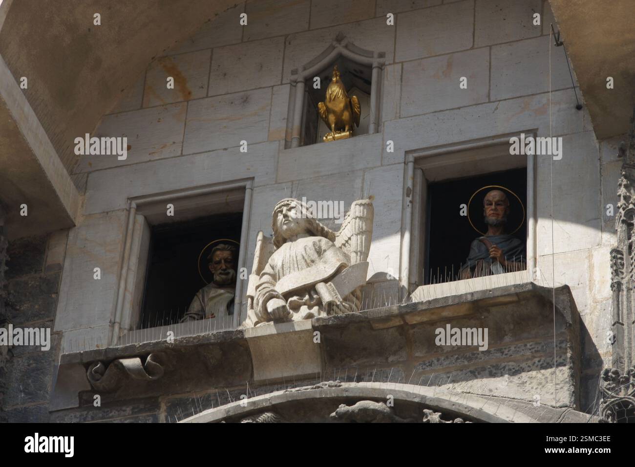 Prague Astronomical Clock, a medieval masterpiece, adorned with ...