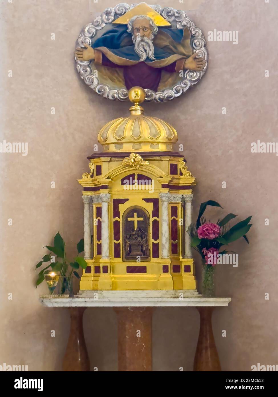 Kotor, Montenegro - July 2, 2024: Old historic downtown. Saint Tryphon ...