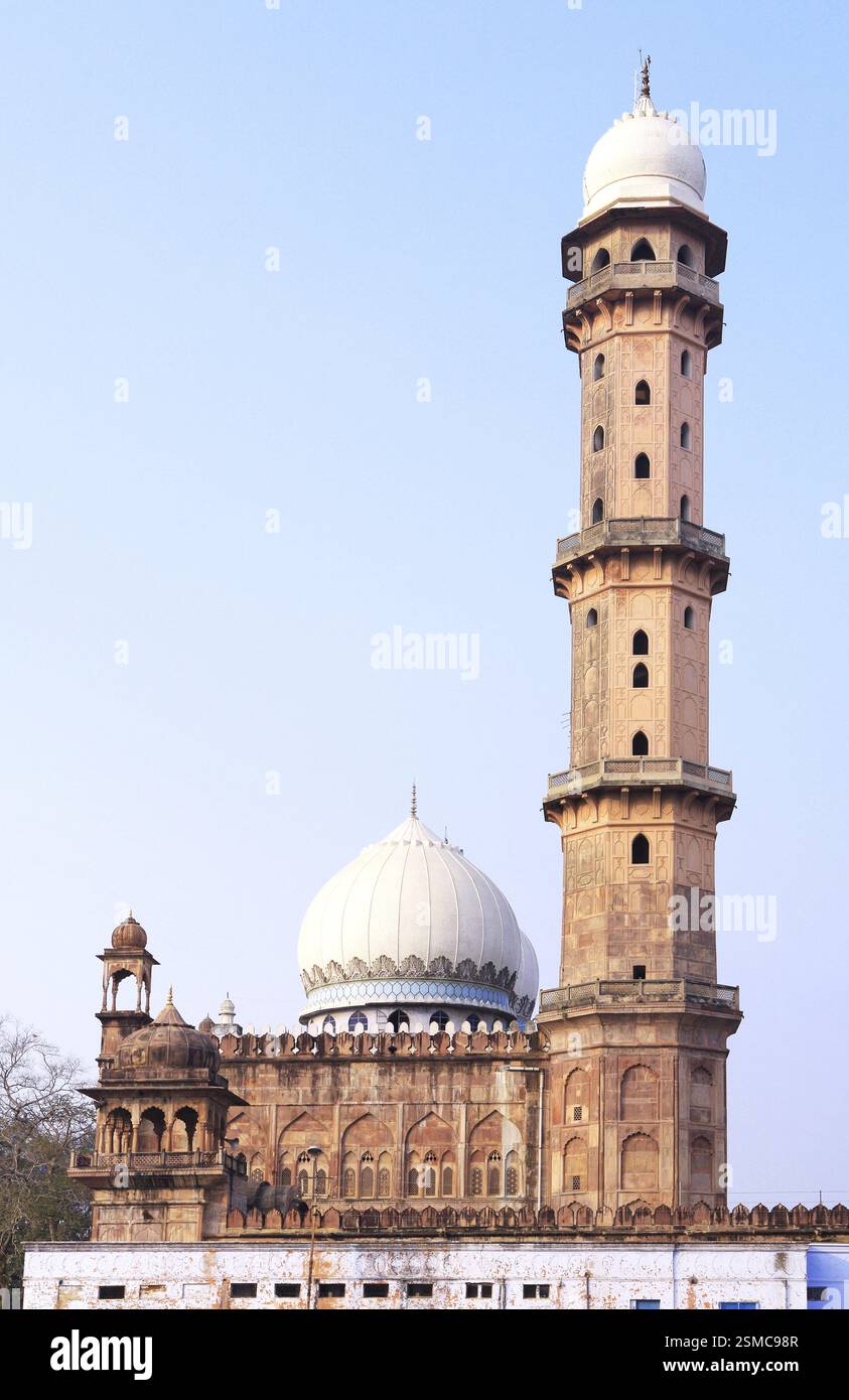 Side view of Taj-ul masjid built in 1868 by Shah Jahan begum, Bhopal ...