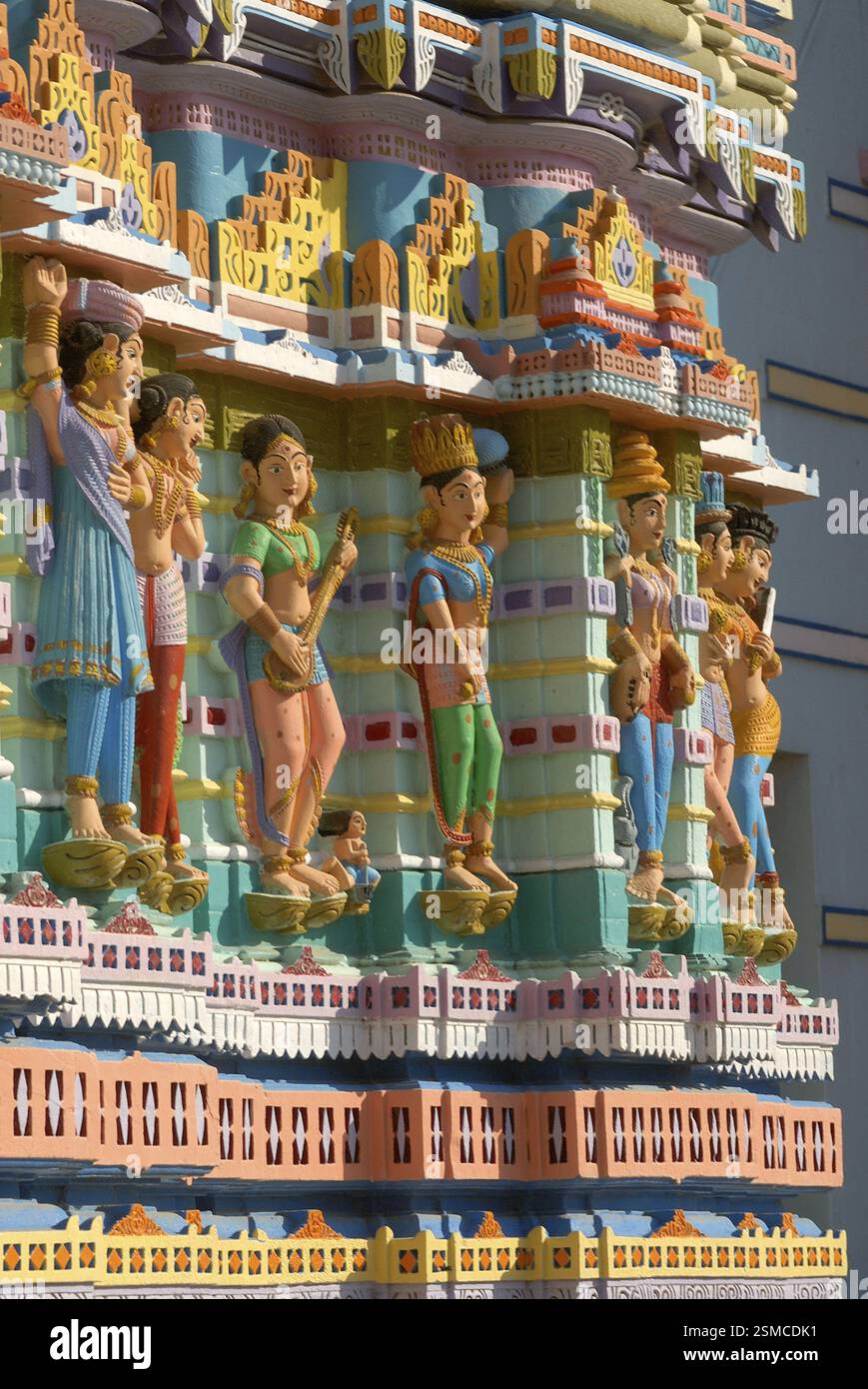 Decorative wall of Jain temple of Jakhau, Jakhau, Kutch, Gujarat, India ...