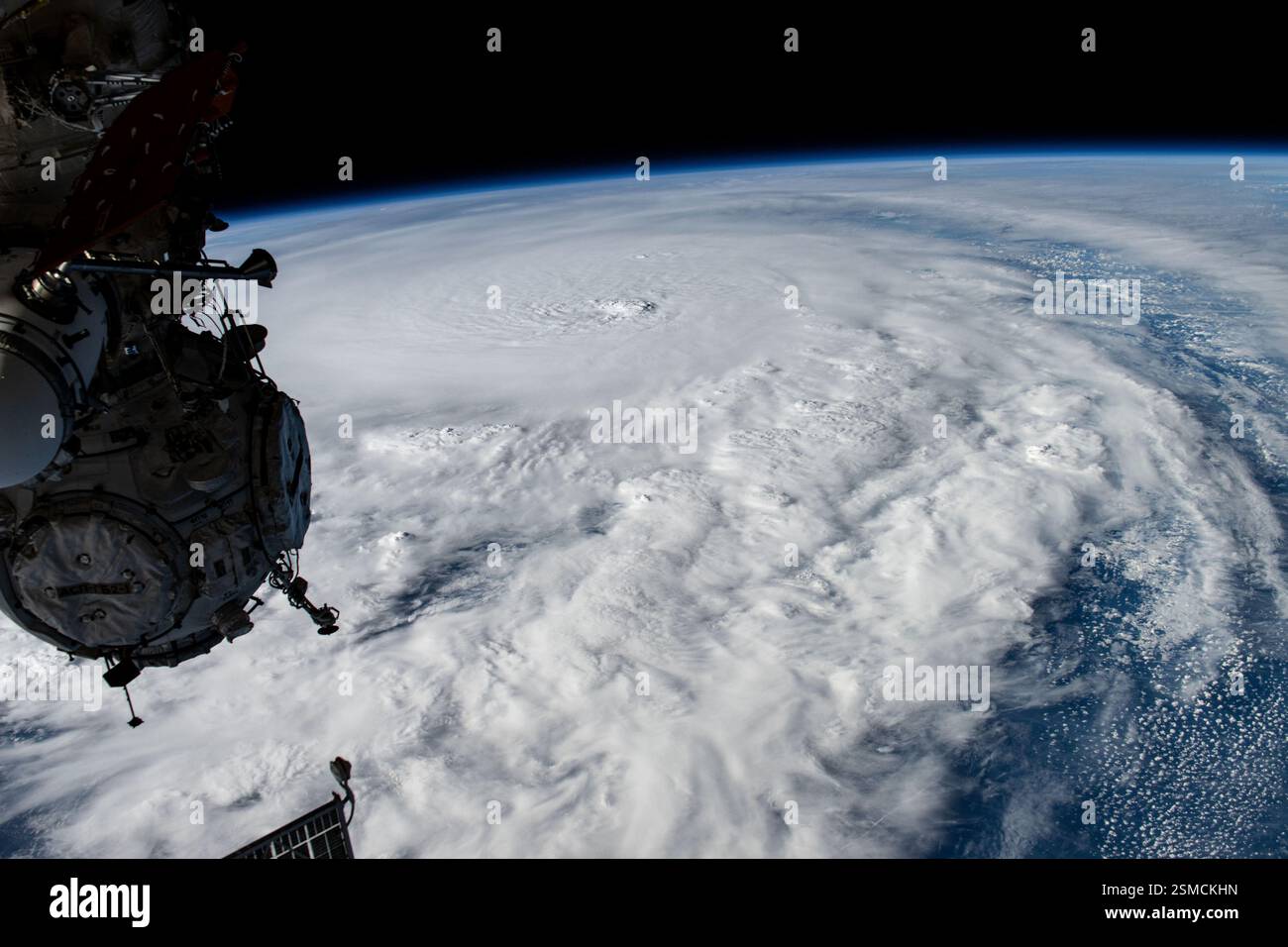 Earth Atmosphere. 8th Oct, 2024. Hurricane Milton over the Gulf of ...