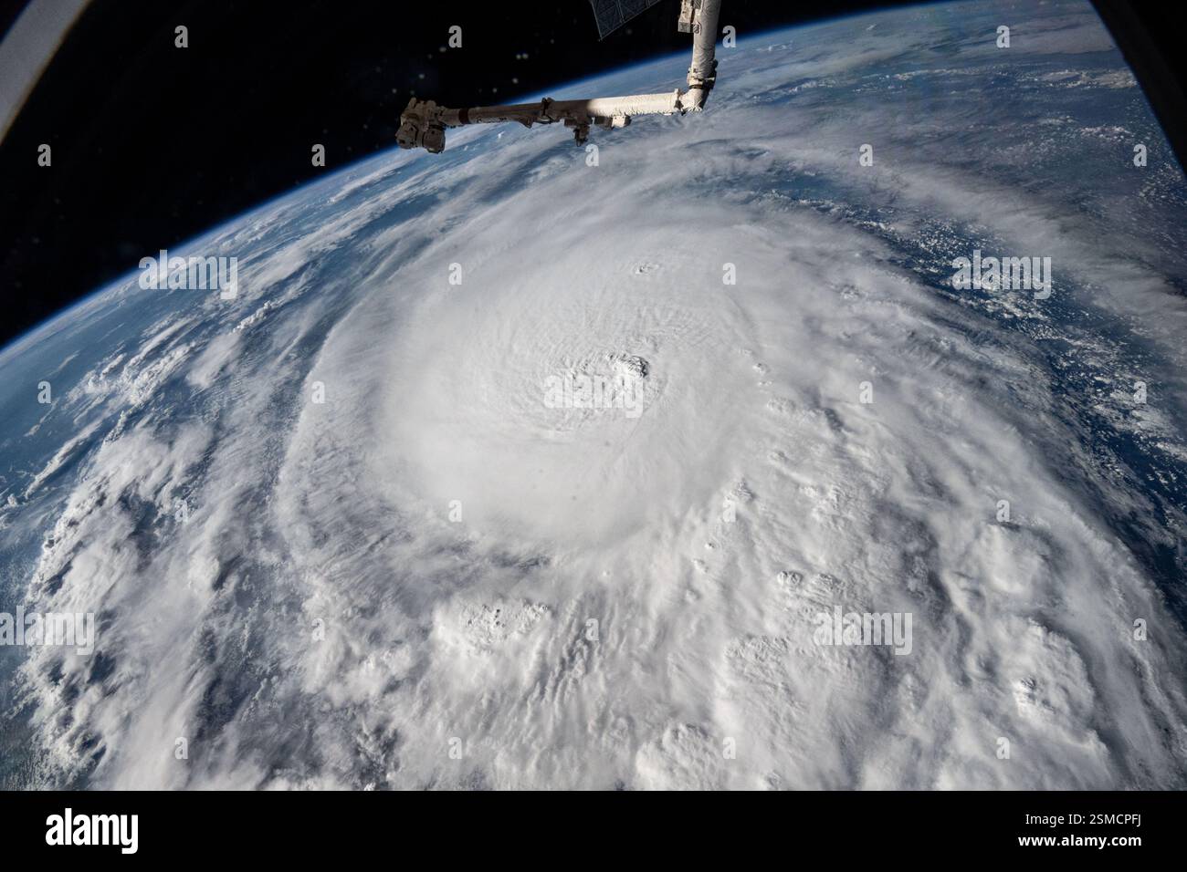 Earth Atmosphere. 8th Oct, 2024. Hurricane Milton over the Gulf of ...