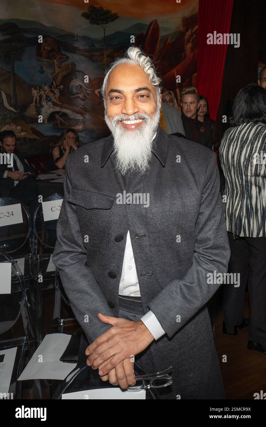 Terry Singh attends Front Row Frederick Anderson's NYFW FW25 Fashion ...