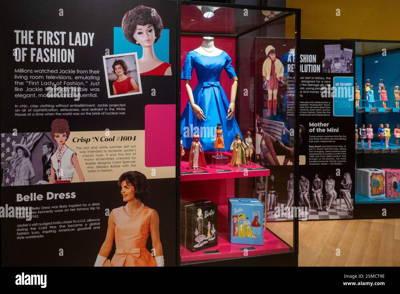 "Barbie: A Cultural Icon" exhibition in the Museum of Arts and Design ...