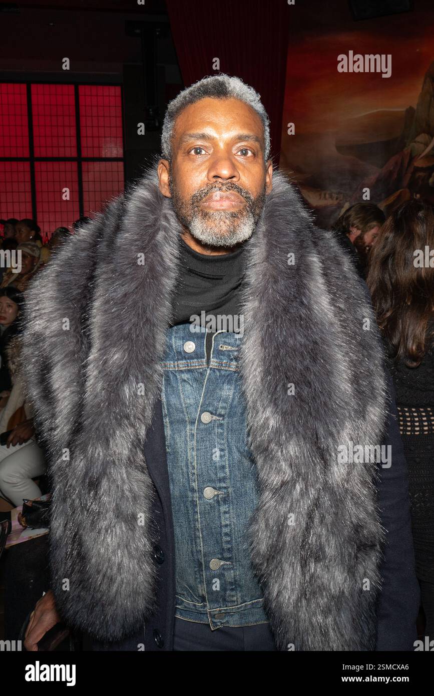 Musa Jackson attends Front Row Frederick Anderson's NYFW FW25 Fashion ...