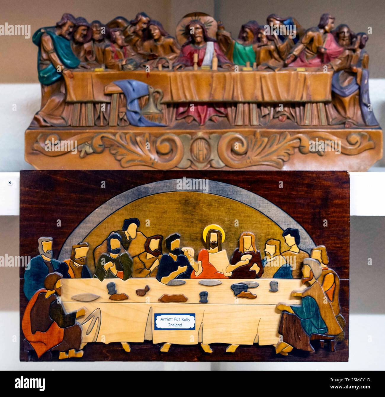 Douglas, Arizona, USA. 12th Feb, 2025. The Last Supper Museum, Art and ...