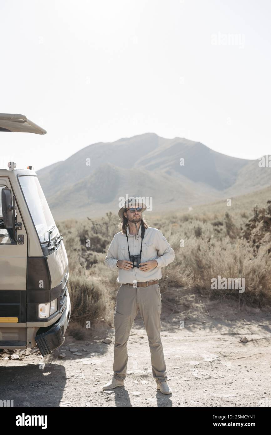 Ranger in the safari park South Africa Stock Photo - Alamy