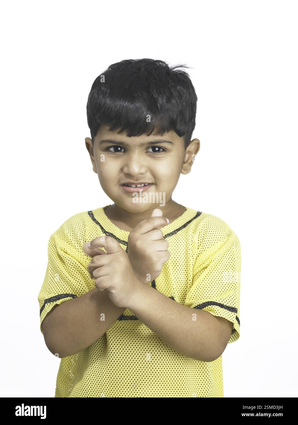 South Asian Indian boy in nursery school MR Stock Photo - Alamy
