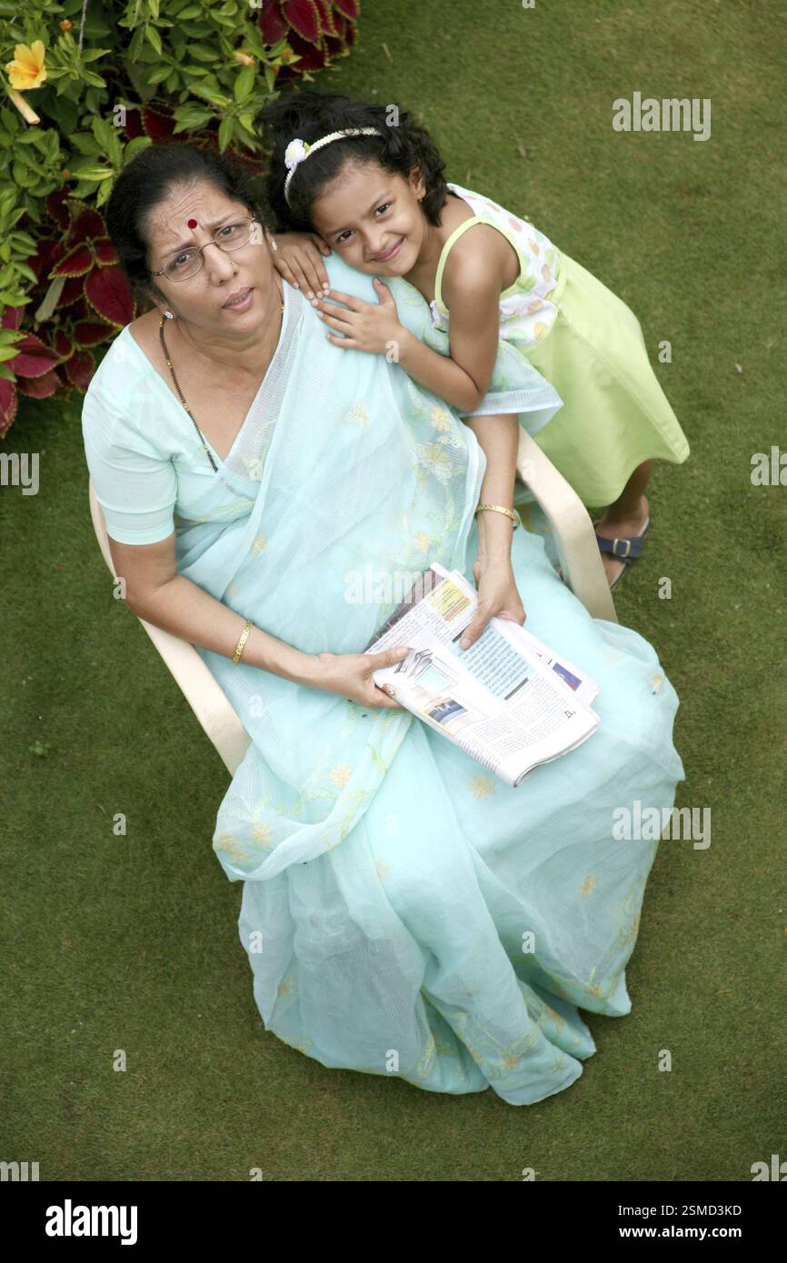 Granny and grand child grand daughter holding each other MR # 687G and ...