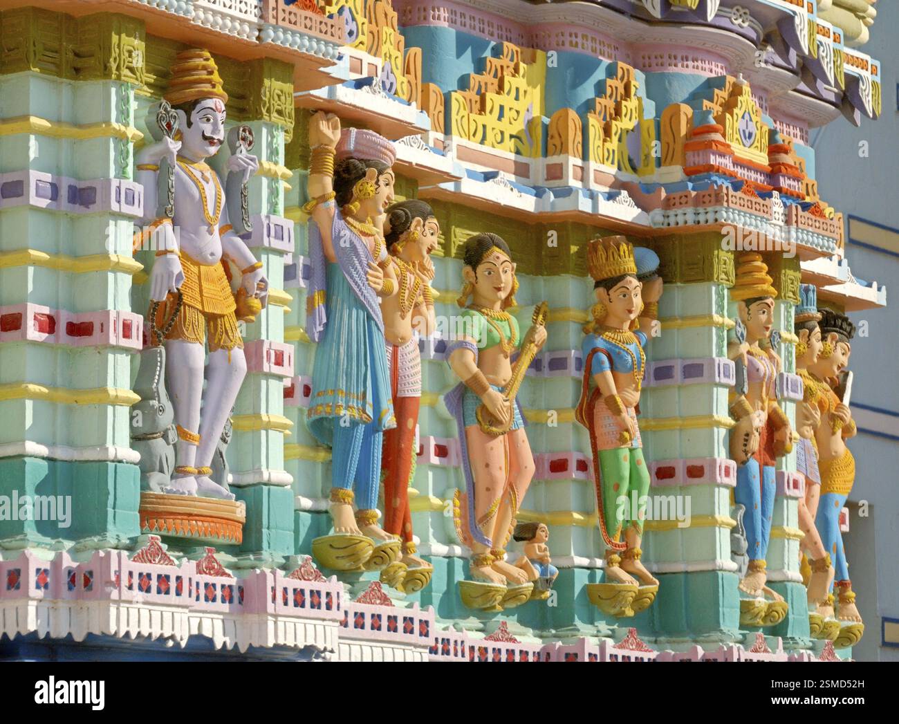 Decorative wall of Jain temple of Jakhau, Jakhau, Kutch, Gujarat, India ...