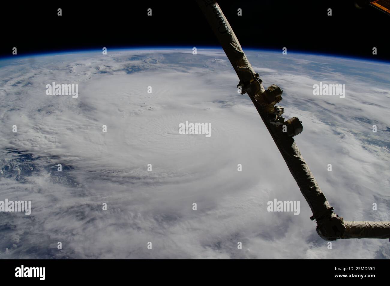 Earth Atmosphere. 7th Oct, 2024. Hurricane Milton over the Gulf of ...