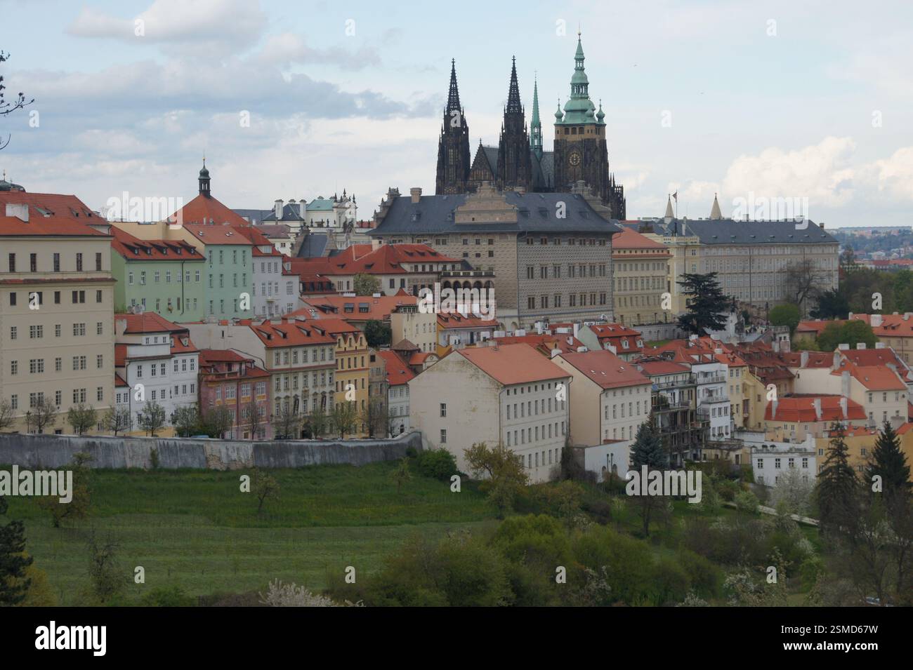 Prague Castle, a majestic symbol of Czech history and culture ...