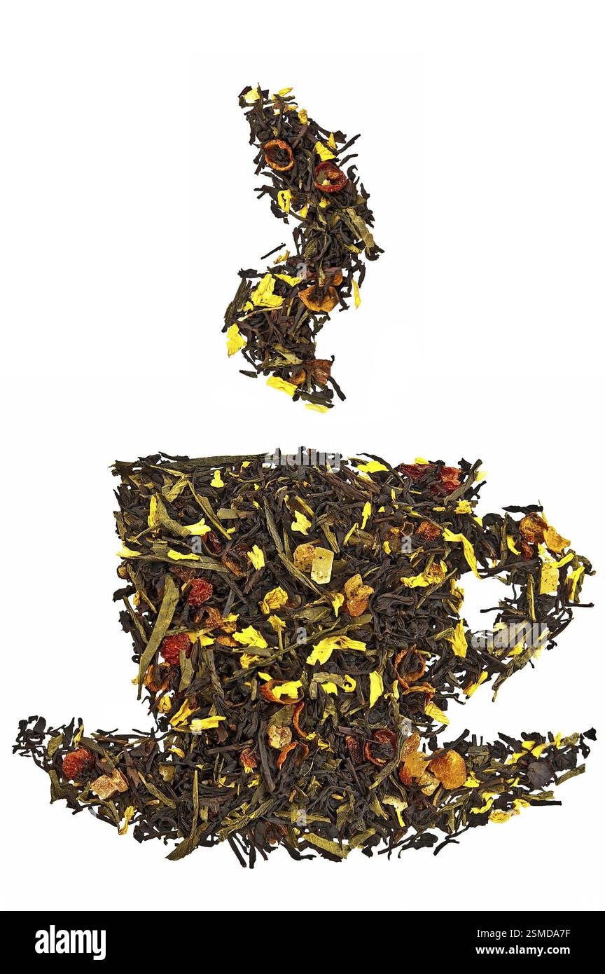 Cup tea dry teas Cut Out Stock Images & Pictures - Alamy
