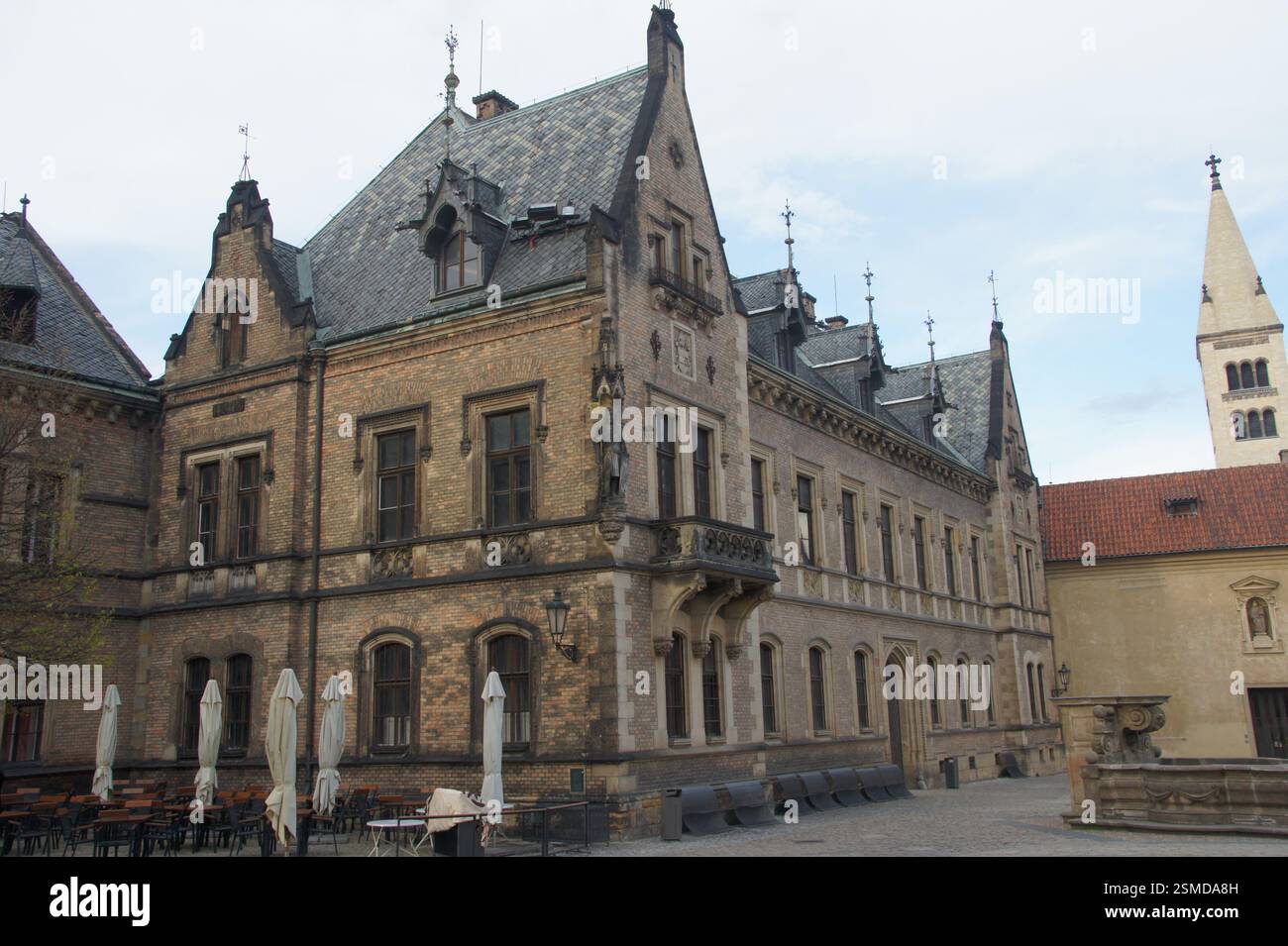 Prague Castle, a symbol of power and resilience, stands tall in the ...