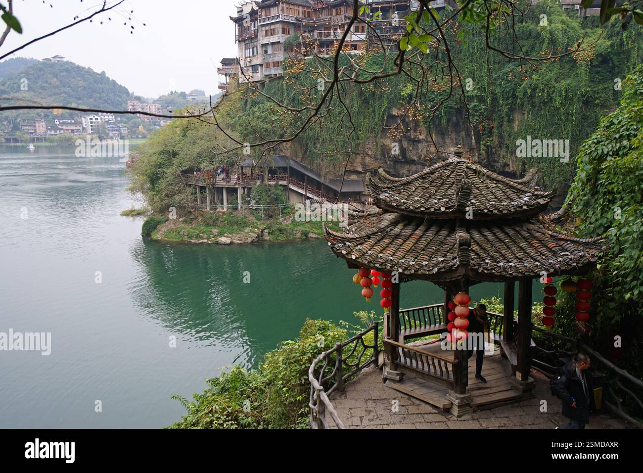 Furong Zhen Ancient Town, Zhangjiajie, Hunan Province, China Stock ...