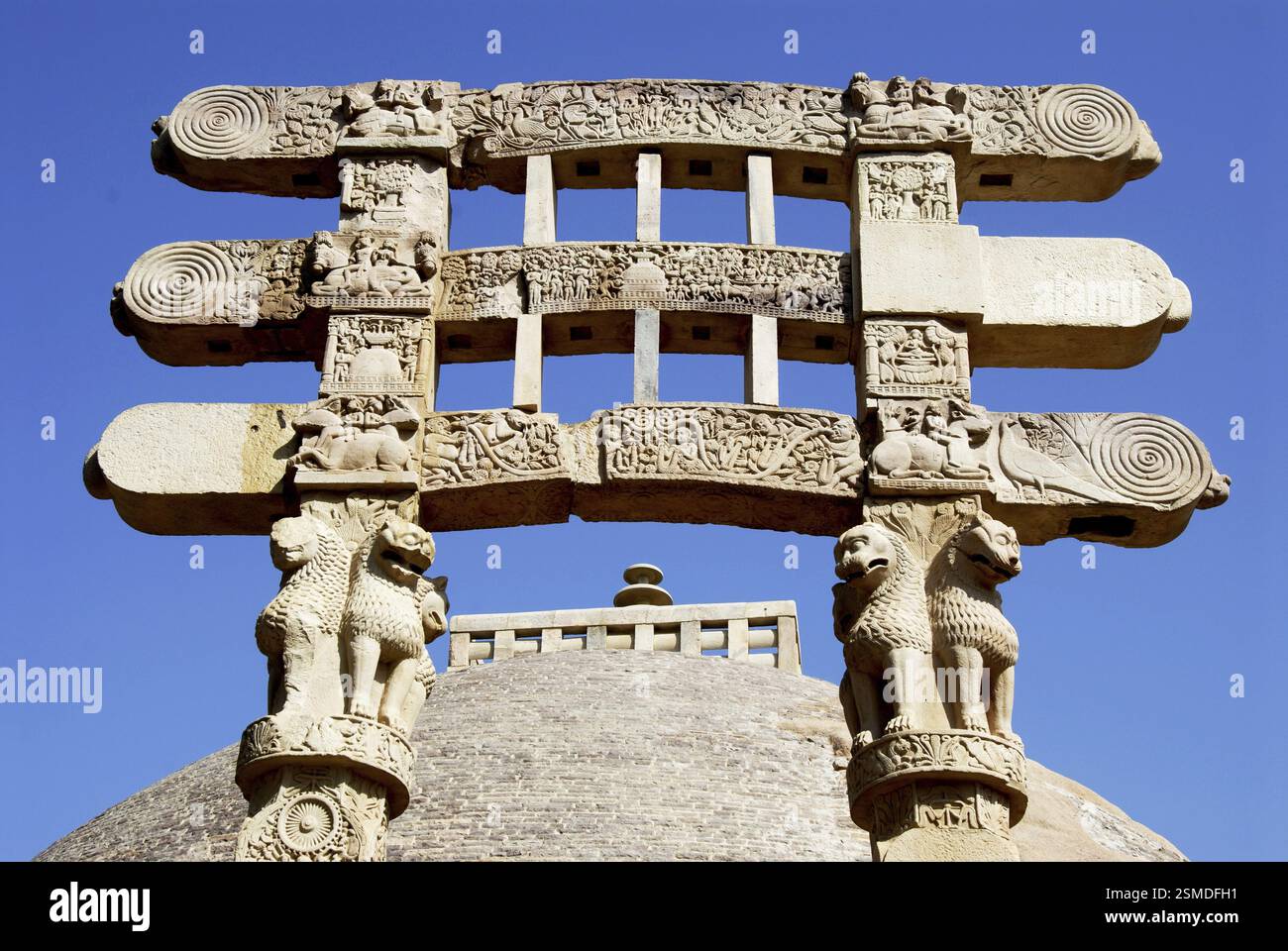 Great stupa no 1 oldest stone structure of Buddhist architectural forms ...