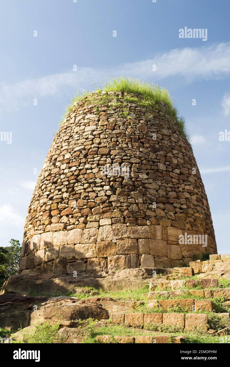 Gun Powder storage compartments in Badami, Karnataka, India, Asia Stock ...