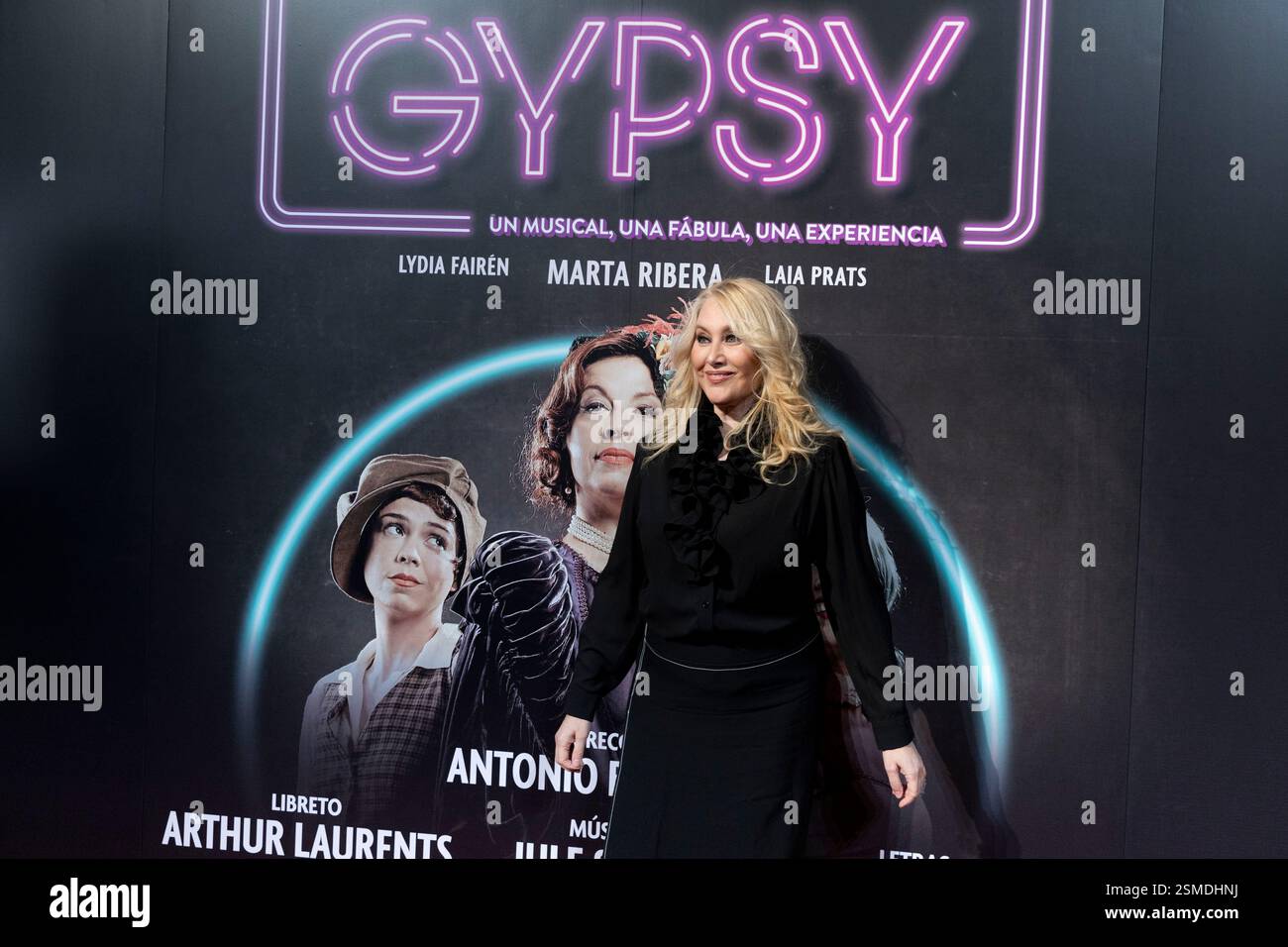 Innocence attended 'Gipsy. The Musical' Photocall at theatre Apolo on ...